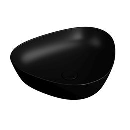 Vitra Plural Aufsatzschale flach asymmetrisch 47 x 40 x 13 cm Schwarz Matt,7812B483-0016 7812B483-0016