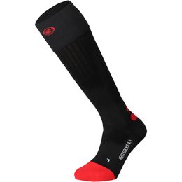 Lenz Paar Heizsocken 4.1 Toe Cap Schwarz/Rot, Gr&ouml;&szlig;e 39-41