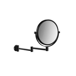 Emco Kosmetikspiegel pure 2-armig, 1-/3-fach, rund D: 200 mm, schwarz, 109413311 109413311