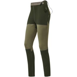 Parforce Ultimate Damen Heiz-Leggings Oliv (Gr&ouml;&szlig;e: XL)