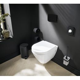 Emco loft Hygienebeutelbox, 135 x 95 x 30 mm, schwarz, 055313300 055313300