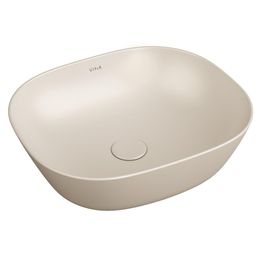 Vitra Plural Aufsatzschale flach rechteckig 45 x 38 x 14 cm Sandbeige Matt,7810B422-0016 7810B422-0016