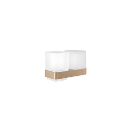Emco loft Glashalter/Seifenspender Glasteile satiniert, bronze, 053101701 053101701