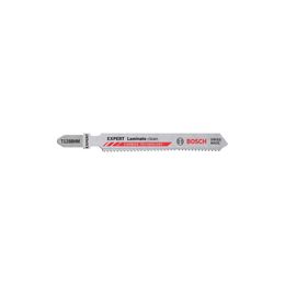 Bosch EXPERT Laminate Clean T128 BHM Stichs&auml;geblatt 3 St&uuml;ck f&uuml;r Stichs&auml;gen (2608900542)