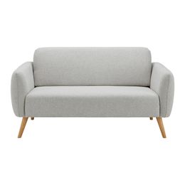 Sofa Pia Hellgrau Webstoff