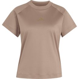 Adidas T-Shirt Damen - Gr&ouml;&szlig;e M - braun