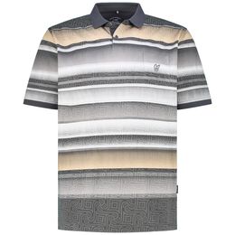 Herren Gro&szlig;e Gr&ouml;&szlig;en | Hajo Poloshirt mit Stretch Farbe schwarz Gr&ouml;&szlig;e: 6XL