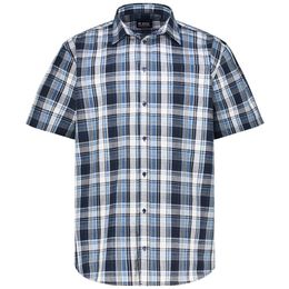 Herren Gro&szlig;e Gr&ouml;&szlig;en | North Freizeithemd mit Karomuster Farbe dunkelblau Gr&ouml;&szlig;e: 3XL