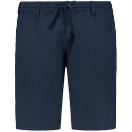 Herren Gro&szlig;e Gr&ouml;&szlig;en | s.Oliver Chino-Shorts mit Leinen Farbe blau Gr&ouml;&szlig;e: W44