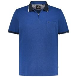 Herren Gro&szlig;e Gr&ouml;&szlig;en | Hajo Poloshirt "Stay Fresh", b&uuml;gelfrei Farbe dunkelblau Gr&ouml;&szlig;e: 5XL