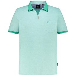 Herren Gro&szlig;e Gr&ouml;&szlig;en | Hajo Poloshirt "Stay Fresh", b&uuml;gelfrei Farbe gr&uuml;n Gr&ouml;&szlig;e: 5XL