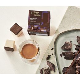 Qbo Flavoured Espresso Dark Choc - 144 Kapseln - Intensit&auml;t: 7/10