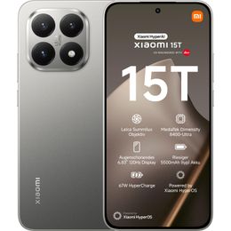 Xiaomi Smartphone "15T 12+256", Energieeffizienz: A (A-G), grau, 256 GB, Mobiltelefone