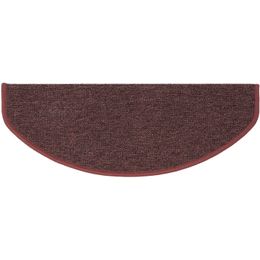 Stufenmatte OTTO HOME "Blackburn, melierte Schlinge", rot (weinrot), B:23,5cm H:4mm L:65cm, Kunstfaser, Teppiche, gro&szlig;e Farbauswahl, selbstklebend, auch als Set 15 St&uuml;ck