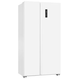 Exquisit Side-by-Side "SBS46-040D", Energieeffizienz: D (A-G), wei&szlig;, B:91cm H:177cm T:59cm, K&uuml;hlschr&auml;nke