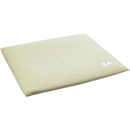 Julius Z&ouml;llner Wickelauflagenbezug JULIUS Z&Ouml;LLNER "Musselin", beige (lime), B:85cm L:75cm, Baumwolle, Wickelauflagenbez&uuml;ge