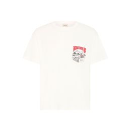 !Solid Rundhalsshirt SOLID "Rundhalsshirt SDUlgate", Jungen, Gr. M, wei&szlig; (114201 cloud dancer), Obermaterial: 100% Baumwolle CO., Shirts Rundhalsshirt