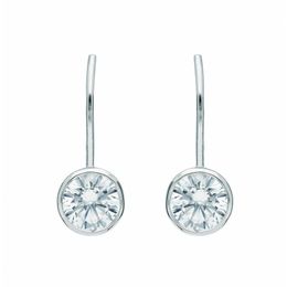 Adelia&acute;s Paar Ohrh&auml;nger ADELIA&acute;S "Ohrh&auml;nger Ohrringe 925 Silber mit Zirkonia", silber, Ohrringe, Damen, Damen, Silber 925 (Sterlingsilber), Silberohrringe