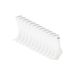 Kurzsocken Puma "Socken 12er Pack", Damen, Gr. 43-46, wei&szlig;, Obermaterial: 74% Baumwolle CO. 21% Polyester PES. 3% Polyamid PA. 2% Elasthan EL., Socken