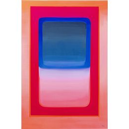 Leinwandbild KARE DESIGN "Tendency 55x75cm", bunt (farbe bild(er): rosa), B:55cm H:75cm T:3,5cm, Baumwolle, Massivholz, Polyresin, Bilder, Leinwandbild, verschiedene Farben