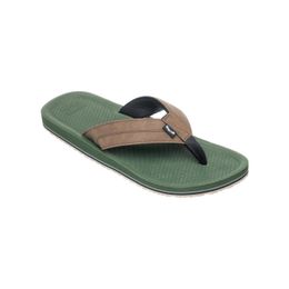 Sandale Billabong "OffShore Impact", Herren, Gr. 10 (43), schwarz military, Obermaterial: 100% Pu, Futter: 100% Polyestertextil, Innensohle: 60% Eva, 20% Eva, 20% Bloom-Schaum, Mittelsohle: 60% Eva, 20% Eva, 20% Bloom-Schaum, Au&szlig;ensohle: 100% Gummi., Schuhe Sandale