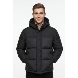 Jack & Jones Steppjacke JACK & JONES "JCOUNION PUFFER JACKET SN", Herren, Gr. M, schwarz, Web, Obermaterial: 60% Polyester, 40% Nylon, unifarben, regular fit, Jacken Steppjacke