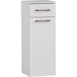 Unterschrank Schildmeyer "Maxim, Unterschrank, Made in Germany, B: 33 cm", mattwei&szlig;, B:32,7cm H:88,4cm T:35,3cm, FSC-zertifizierter Holzwerkstoff, Schr&auml;nke, Unterschrank, Solide Verarbeitung - Dieses Produkt ist in Deutschland gefertigt