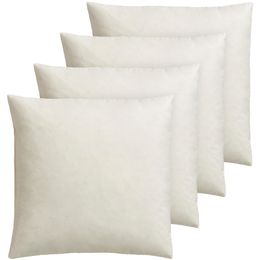 Federkissen Otto Keller "Annabelle, Kopfkissen & Dekokissen, in vielen Gr&ouml;&szlig;en erh&auml;ltlich.", beige (creme), B:50cm L:50cm, Bezug: 100% Baumwolle. F&uuml;llung: 100% Federn, Kopfkissen, Sofakissen, Dekokissen und auch als Schlafkissen.