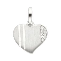 Adelia&acute;s Kettenanh&auml;nger ADELIA&acute;S "Anh&auml;nger 925 Silber mit Zirkonia", silber, Schmuckanh&auml;nger, Damen, mit Zirkonia, Silber 925 (Sterlingsilber), Kettenanh&auml;nger, Silberanh&auml;nger