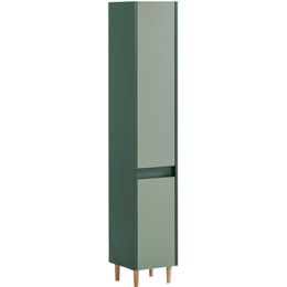 Hochschrank Welltime "Lovis, Hochschrank, Made in Germany, B: 30 cm", gr&uuml;n (waldgr&uuml;n, pistazie), B:30,2cm H:170cm T:33cm, FSC-zertifizierter Holzwerkstoff, Schr&auml;nke, Hochschrank, Solide Verarbeitung - Dieses Produkt ist in Deutschland gefertigt