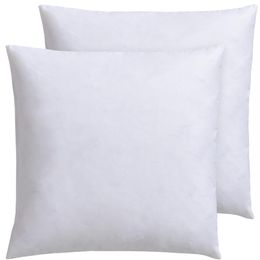Federkissen Otto Keller "Annabelle, Kopfkissen & Dekokissen, in vielen Gr&ouml;&szlig;en erh&auml;ltlich.", wei&szlig;, B:50cm L:50cm, Bezug: 100% Baumwolle. F&uuml;llung: 100% Federn, Kopfkissen, Sofakissen, Dekokissen und auch als Schlafkissen.