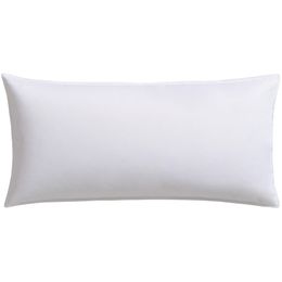 Daunenkissen Otto Keller "Annabelle, Kopfkissen & Dekokissen, in vielen Gr&ouml;&szlig;en erh&auml;ltlich.", wei&szlig;, B:40cm L:80cm, Bezug: 100% Baumwolle. F&uuml;llung: 50% Daunen, 50% Federn, Kopfkissen, Sofakissen, Dekokissen und auch als Schlafkissen.