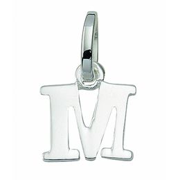Adelia&acute;s Buchstabenanh&auml;nger ADELIA&acute;S "Buchstabenanh&auml;nger M 925 Silber", silber, Schmuckanh&auml;nger, Damen, M, Silber 925 (Sterlingsilber), Silberanh&auml;nger Buchstabe M