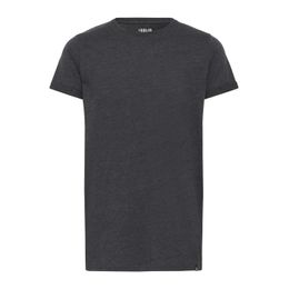 !Solid T-Shirt SOLID "T-Shirt SDLongo", Jungen, Gr. M, grau (dunkelgrau melange), Obermaterial: 100% Baumwolle CO., Shirts T-Shirt