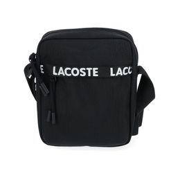 Umh&auml;ngetasche Lacoste "Lacoste Taschen Textil", Herren, Gr. onesize, schwarz, Textil, Taschen Umh&auml;ngetasche