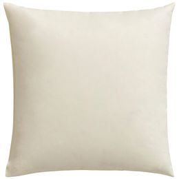 Daunenkissen Otto Keller "Annabelle, Kopfkissen & Dekokissen, in vielen Gr&ouml;&szlig;en erh&auml;ltlich.", beige (creme), B:40cm L:40cm, Bezug: 100% Baumwolle. F&uuml;llung: 50% Daunen, 50% Federn, Kopfkissen, Sofakissen, Dekokissen und auch als Schlafkissen.