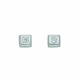 Adelia&acute;s Paar Ohrh&auml;nger ADELIA&acute;S "Ohrstecker Ohrringe 925 Silber mit Zirkonia", silber, Ohrringe, Damen, Damen, Silber 925 (Sterlingsilber), Silberohrringe