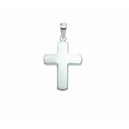 Adelia&acute;s Kreuzkette ADELIA&acute;S "Halskette - Kreuzkette mit Kreuz Anh&auml;nger aus 925 Silber", silber, Halsketten, Damen, Silber 925 (Sterlingsilber), Kreuzkette, Schmuckset mit bis 45 cm stufenlos verstellbarer 925 Silber Halskette