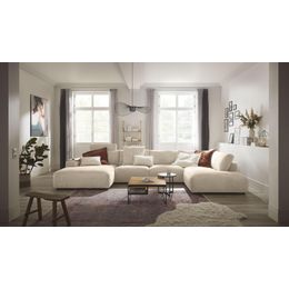 Wohnlandschaft Musterring "Lucia viel Platz, bequem, U-Form", beige (natur), B:434cm H:81cm T:204cm, Sofas, Wohnlandschaft, Verschiedene Farben, inkl. Kopfst&uuml;tze, Gesamtbreite 434 cm