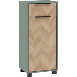 Midischrank Schildmeyer "Piazza, Midischrank, Made in Germany, B: 40 cm", gr&uuml;n (pistazie), B:40,3cm H:90,9cm T:34,7cm, FSC-zertifizierter Holzwerkstoff, Schr&auml;nke, Midischrank, Solide Verarbeitung - Dieses Produkt ist in Deutschland gefertigt