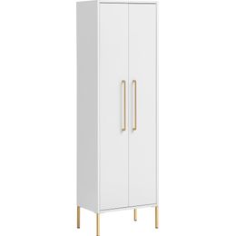 Midischrank Schildmeyer "Sarah", wei&szlig;, B:46,2cm H:154,7cm T:30,1cm, FSC-zertifizierter Holzwerkstoff, Schr&auml;nke, Midischrank, Solide Verarbeitung - Dieses Produkt ist in Deutschland gefertigt