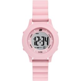 Chronograph Skechers "ROSENCRANS", rosa (rosa, wei&szlig;), Armbanduhren, Kinder, Chronograph, Quarzuhr, Armbanduhr, Kinder, Jugendliche, digital, Silikonarmband