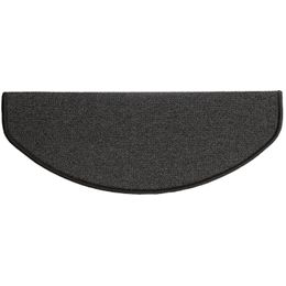 Stufenmatte OTTO HOME "Blackburn, melierte Schlinge", grau (anthrazit), B:23,5cm H:4mm L:65cm, Kunstfaser, Teppiche, gro&szlig;e Farbauswahl, selbstklebend, auch als Set 15 St&uuml;ck