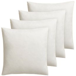 Federkissen Otto Keller "Annabelle, Kopfkissen & Dekokissen, in vielen Gr&ouml;&szlig;en erh&auml;ltlich.", beige (creme), B:80cm L:80cm, Bezug: 100% Baumwolle. F&uuml;llung: 100% Federn, Kopfkissen, Sofakissen, Dekokissen und auch als Schlafkissen.