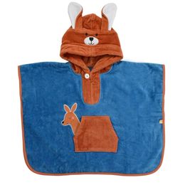 Kinderbademantel SCHLUMMERSACK "Ponchos" Gr. 18M, k&auml;nguru, 1-3 Jahre, Obermaterial: 100% Baumwolle CO., Hausm&auml;ntel
