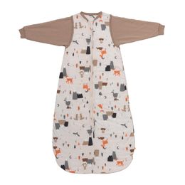 Babyschlafsack SCHLUMMERSACK "Schlafsack ohne F&uuml;&szlig;en 2.5 Tog", Baby, Gr. L: 150cm, bergtiere, Obermaterial: 100% Baumwolle CO., Schlafs&auml;cke