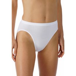 Jazz-Pants Slips Mey "Best Of", Damen, Gr. 36, wei&szlig;, Single Jersey, Obermaterial: 97% Baumwolle, 3% Elasthan, k&ouml;rpernah, Unterhosen, hoher, h&uuml;ftiger Sitz, ohne auftragende Seitenn&auml;hte