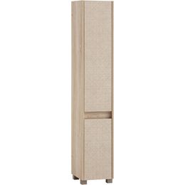 Hochschrank Schildmeyer "Sander, Hochschrank, Made in Germany, B: 30,1 cm", wei&szlig; eiche, canasta, B:30,2cm H:164,5cm T:33cm, FSC-zertifizierter Holzwerkstoff, Schr&auml;nke, Hochschrank, Solide Verarbeitung - Dieses Produkt ist in Deutschland gefertigt