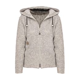 Jeansjacke ALP1964 "Outdoorjacke 195301", Damen, Gr. XXL, silber, Obermaterial: 70% Wolle WO. 30% Polyester PES., Jacken Jeansjacke