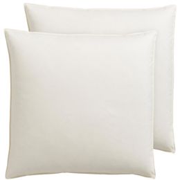 Federkissen Otto Keller "Annabelle, Kopfkissen & Dekokissen, in vielen Gr&ouml;&szlig;en erh&auml;ltlich.", beige (creme), B:80cm L:80cm, Bezug: 100% Baumwolle. F&uuml;llung: 50% Daunen, 50% Federn, Kopfkissen, Sofakissen, Dekokissen und auch als Schlafkissen.